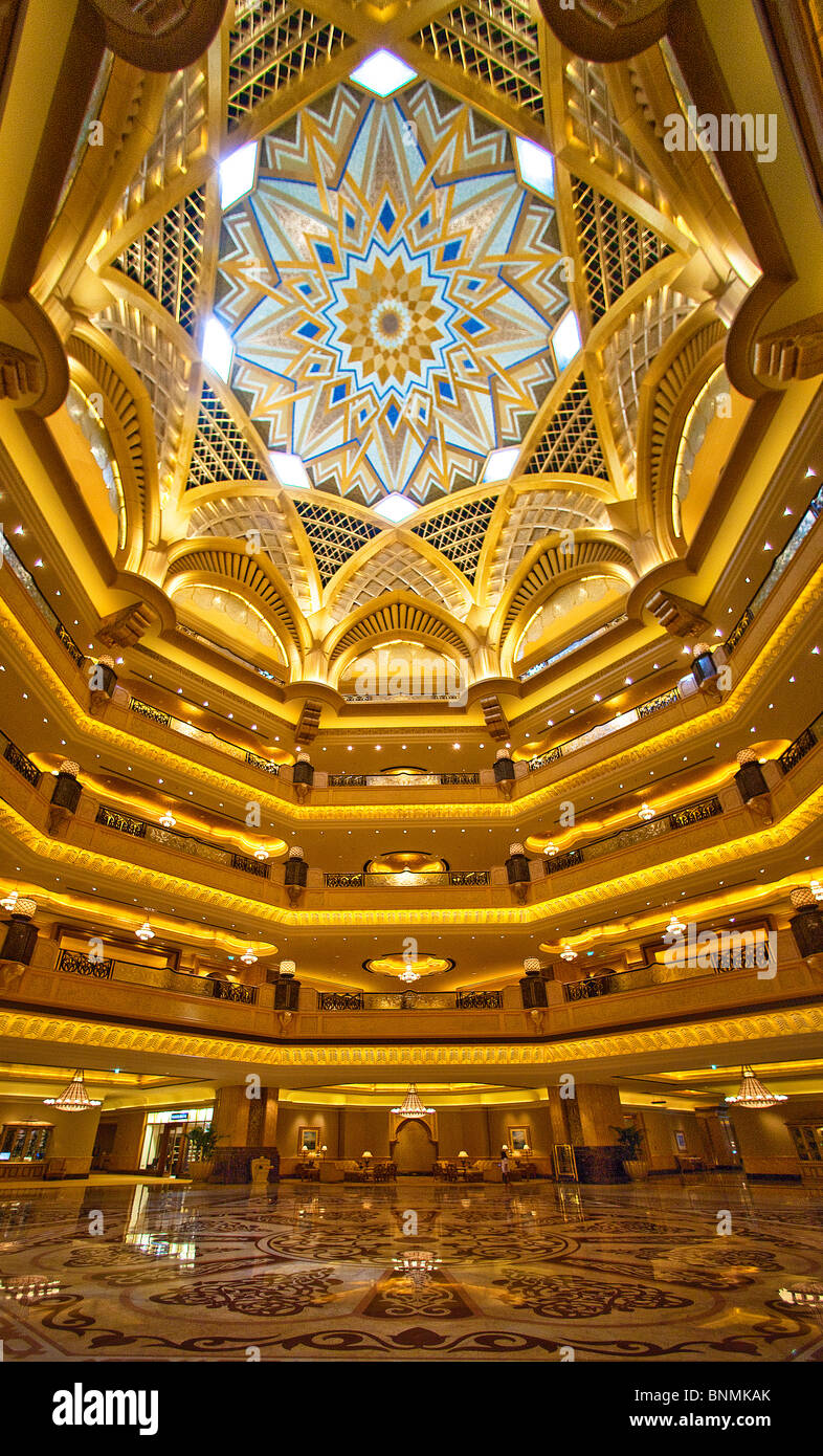 Abu Dhabi UAE United Arab Emirates Middle East emirate palace dome ...