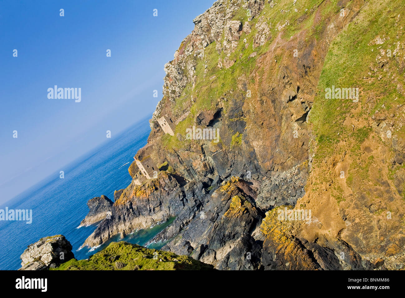 Botallack Tin Mine, Cornwall **MUST CREDIT : George Impey ** Stock ...