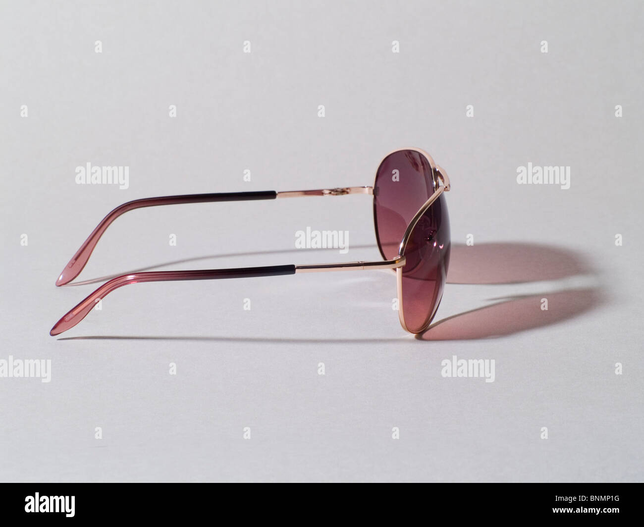 Sunglasses with shadow Stock Photo - Alamy