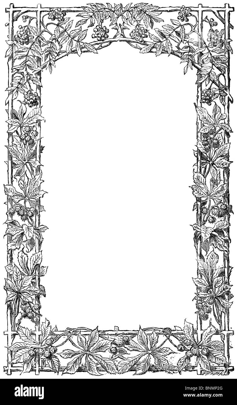 Engraving Border Designs
