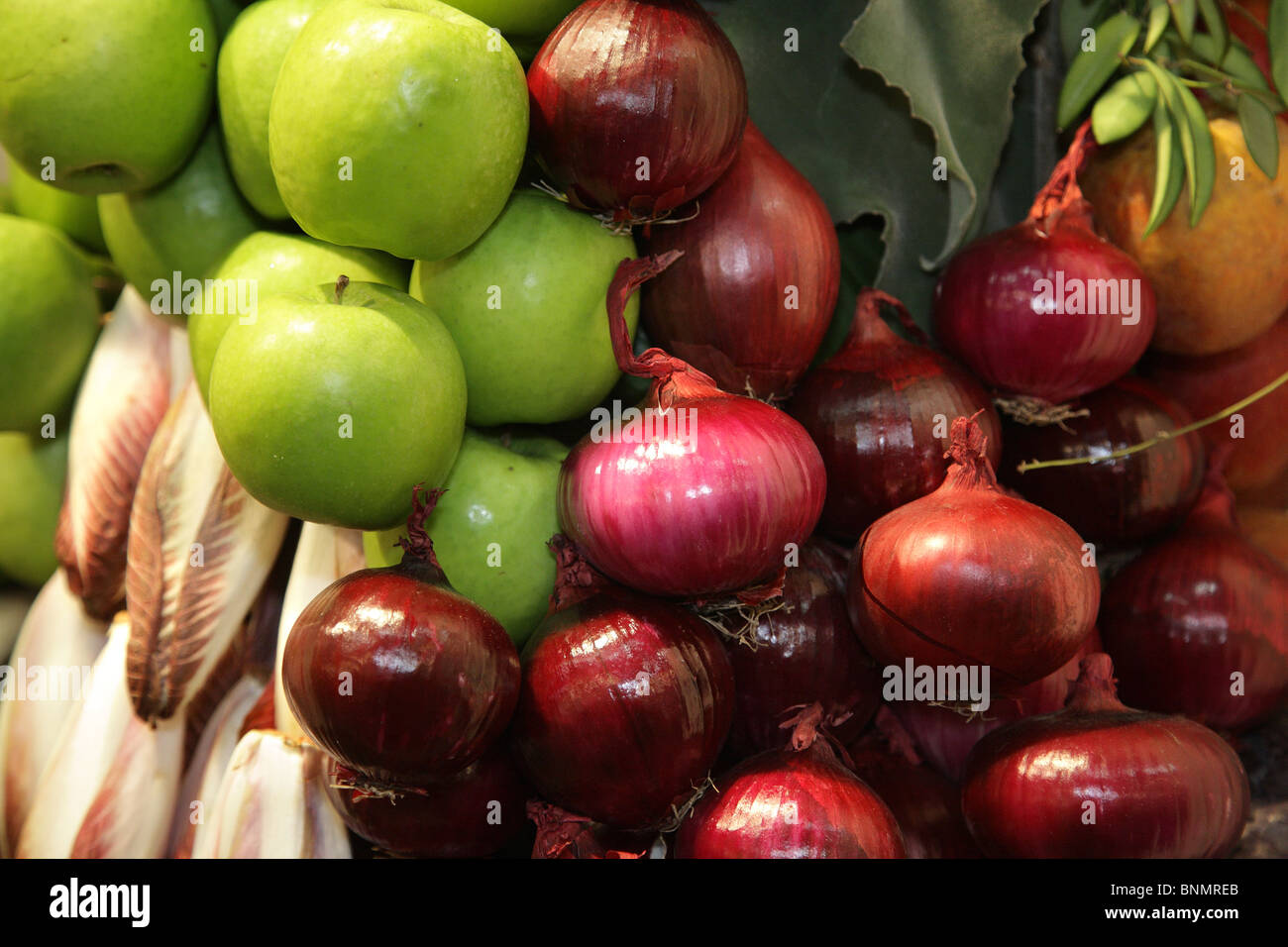 Variety of fruits and vegetables at Fruit Logistica 2008, Berlin ...
