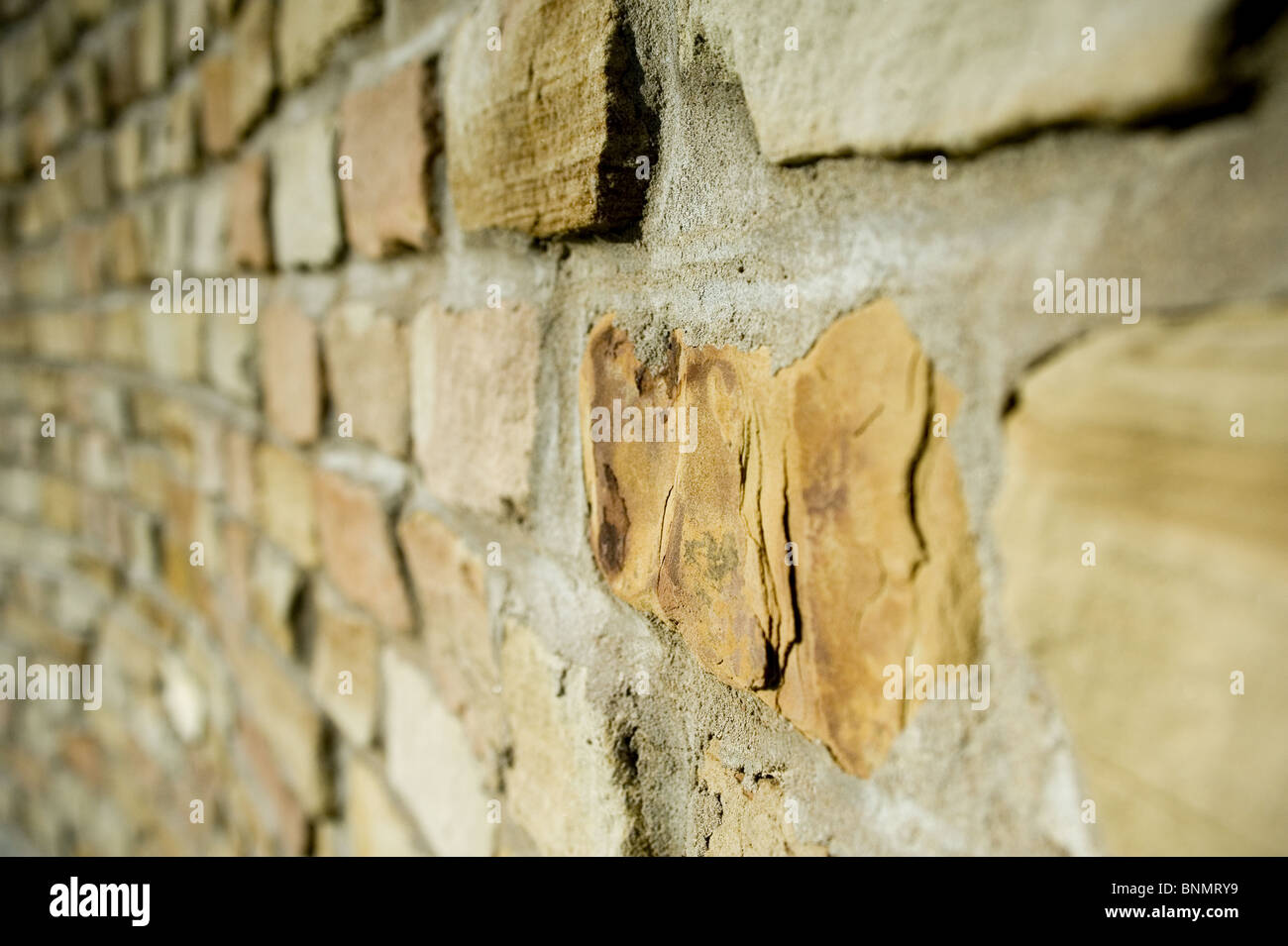 Stone Rock Wall Stock Photo - Alamy