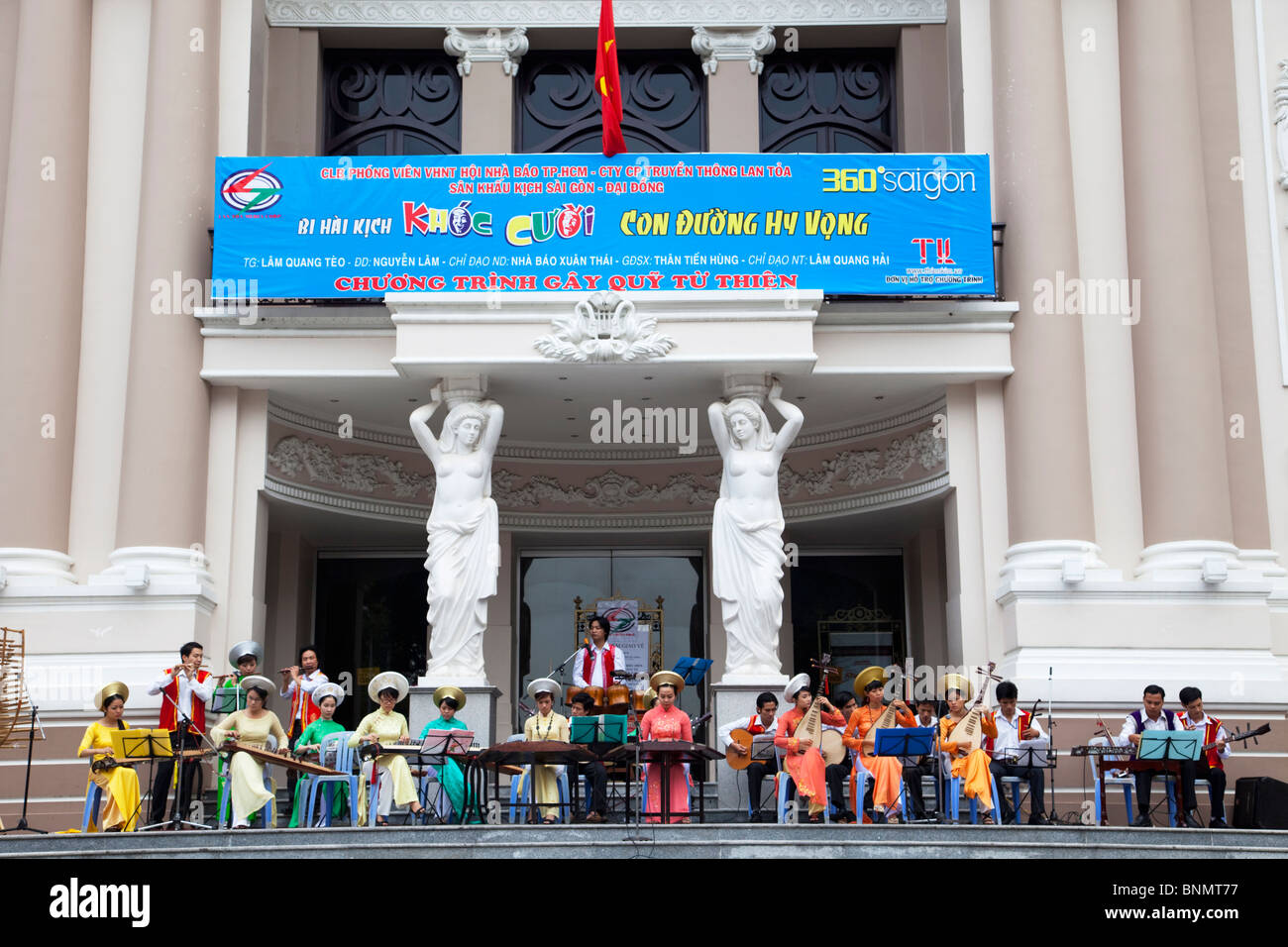 Asia Vietnam Ho Chi Minh City HCMC Saigon Opera House Concert Music ...