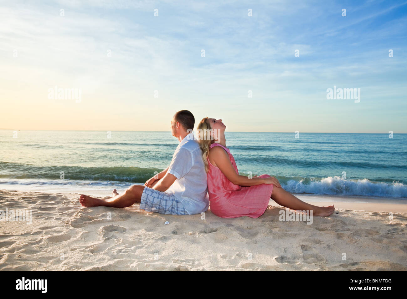 Romantic Beach Sunrise