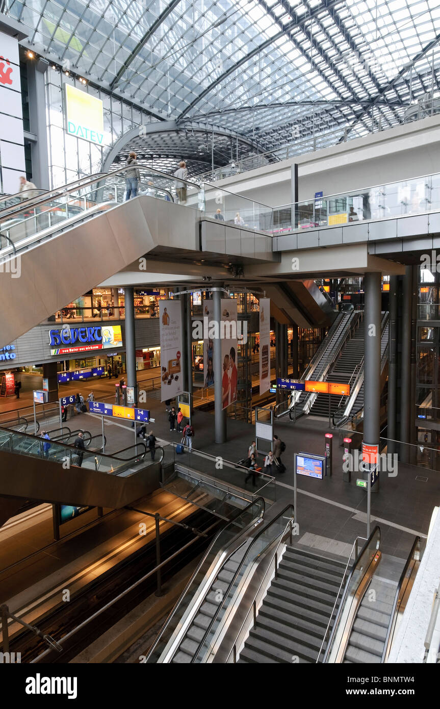 Architecture railway station station building building Berlin Germany ...