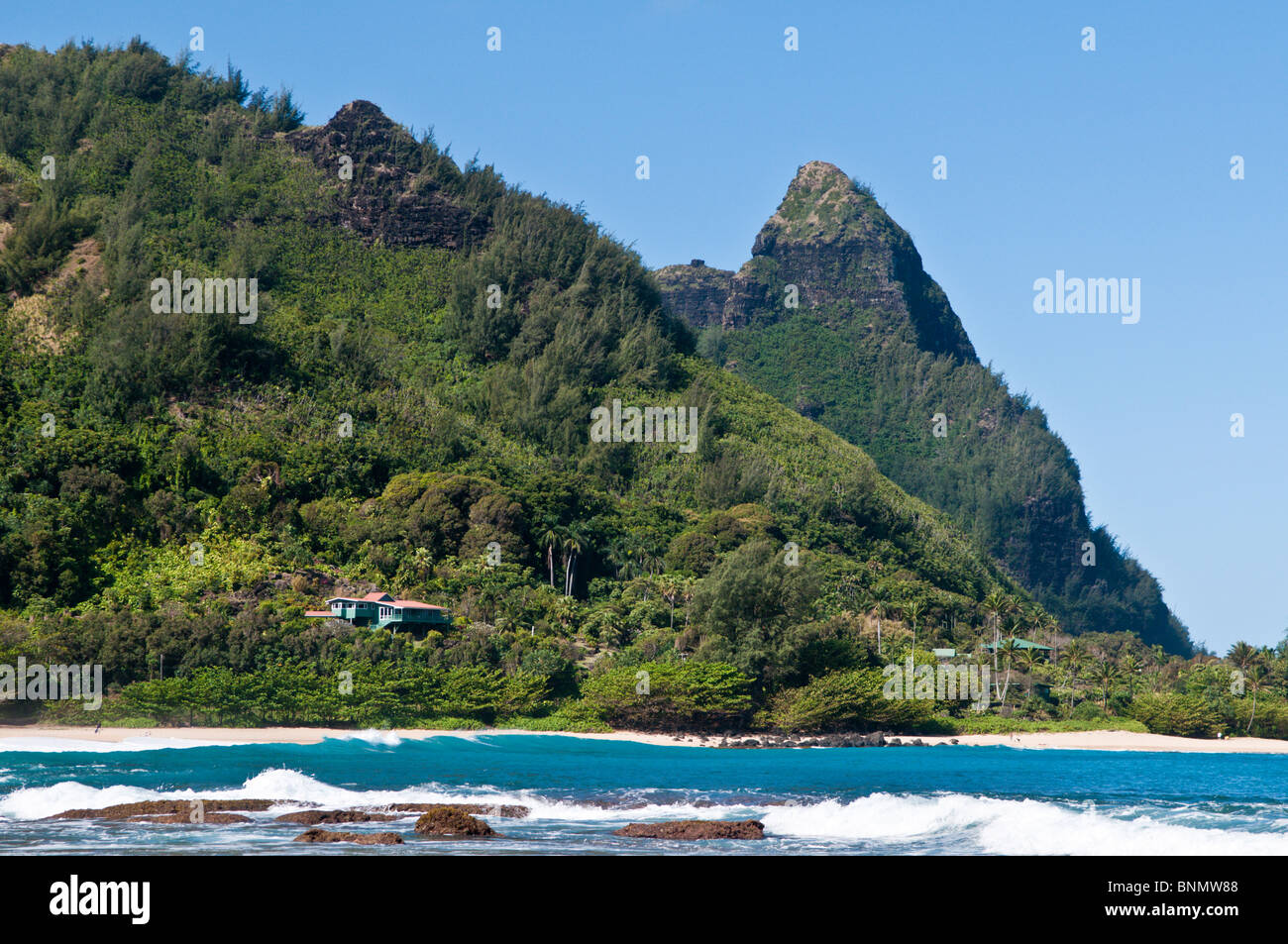 Haena Beach, Kauai, Hawaii Stock Photo - Alamy