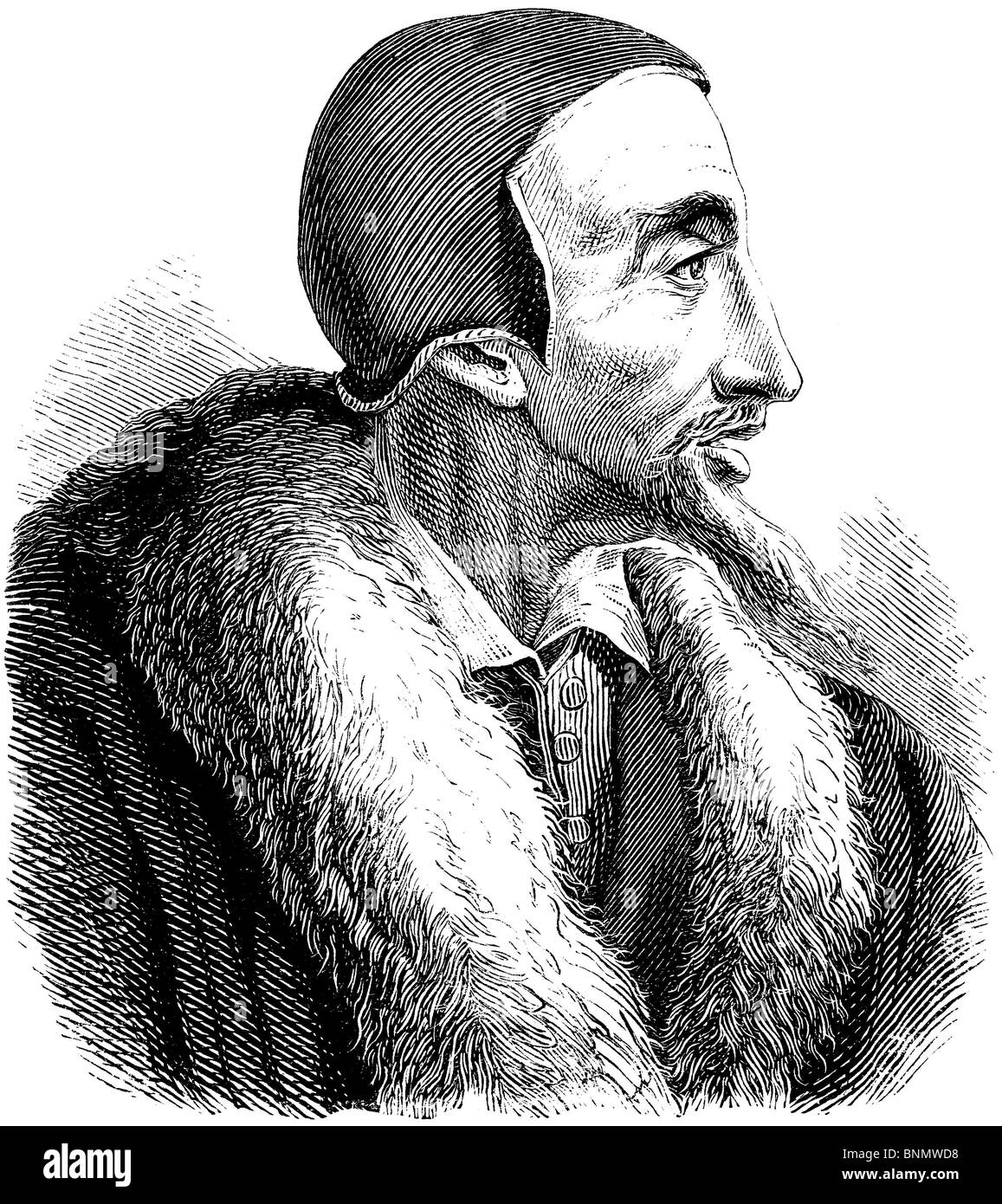 John Calvin (1509–1564), theologian, founder of Calvinism Stock Photo ...