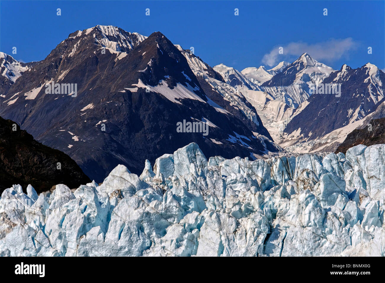 Glacier Bay National Park and Preserve Alaska USA Margerie Glacier ...