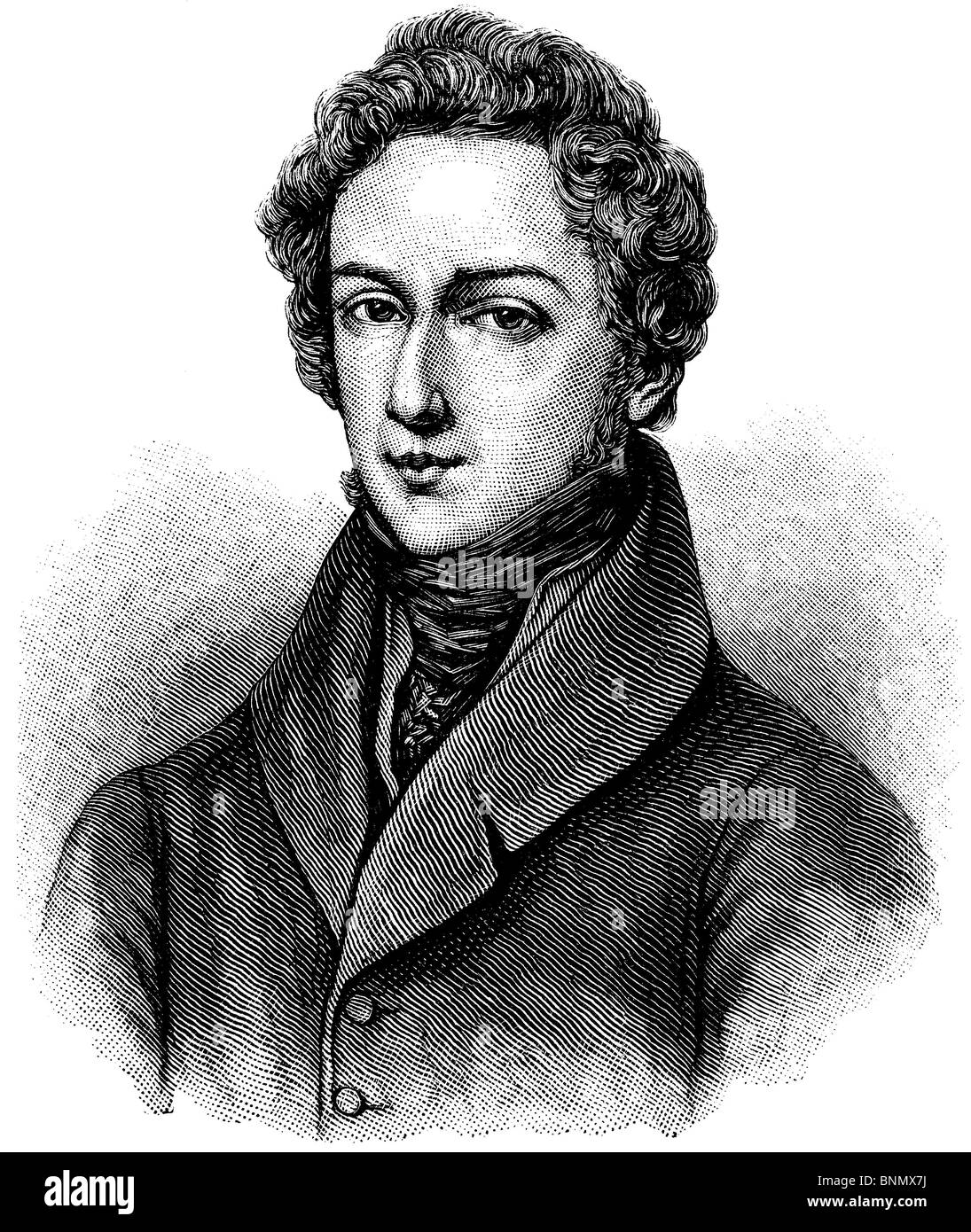 Frédéric François Chopin (1810-1849), Polish composer and virtuoso ...
