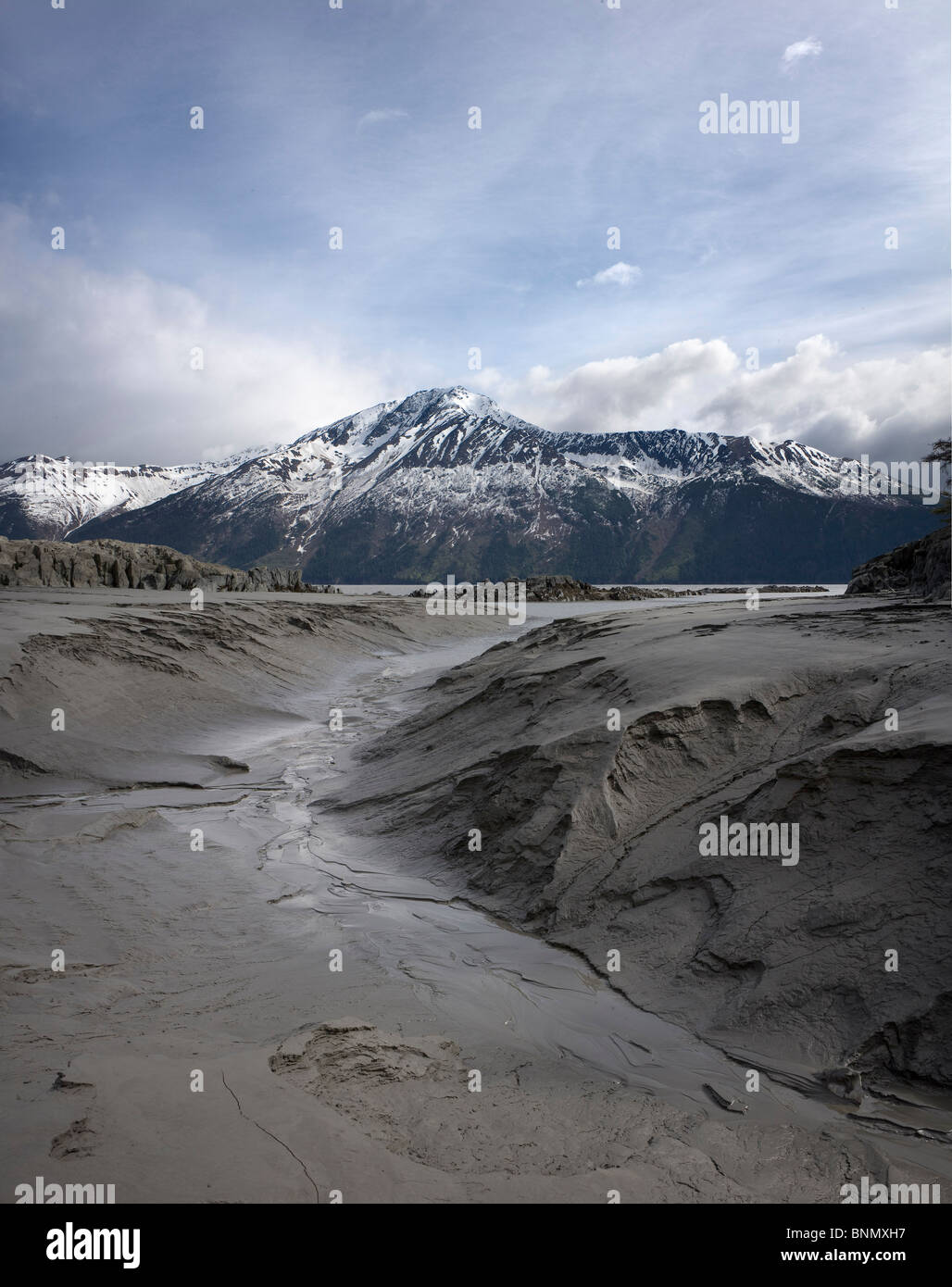 Mud flats in turnagain arm hi-res stock photography and images - Alamy