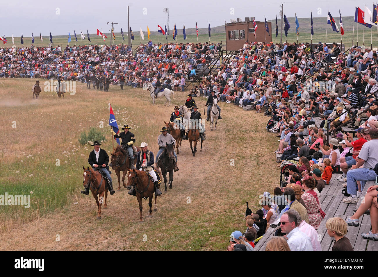 Custers last stand wild west hi-res stock photography and images - Alamy