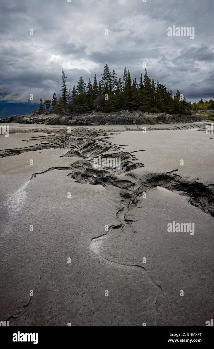 Mud flats in turnagain arm hi-res stock photography and images - Alamy