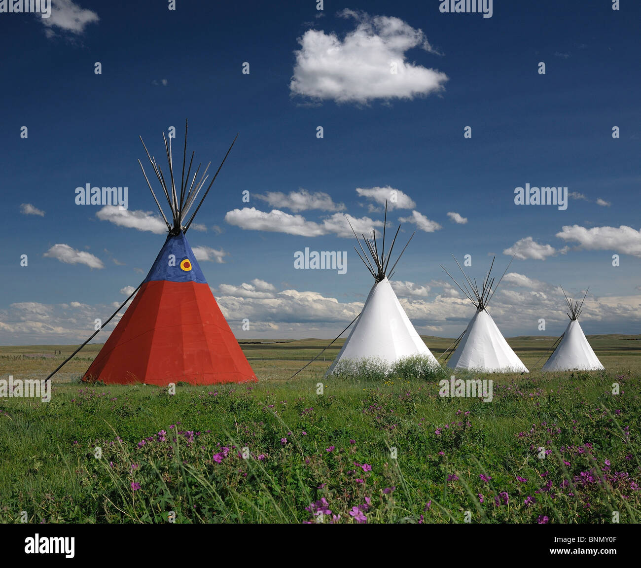 Indian Tipis High Resolution Stock Photography and Images - Alamy