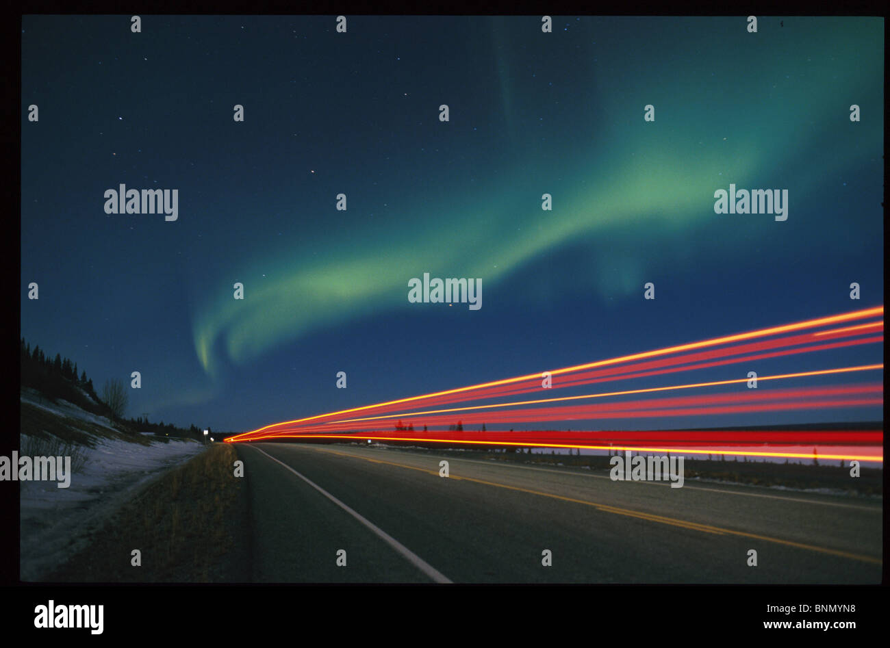 Northern lights spring hi-res stock photography and images - Alamy