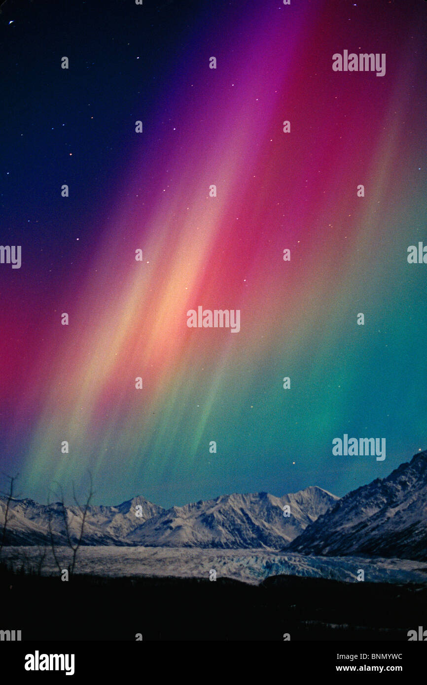 Aurora borealis red hi-res stock photography and images - Alamy