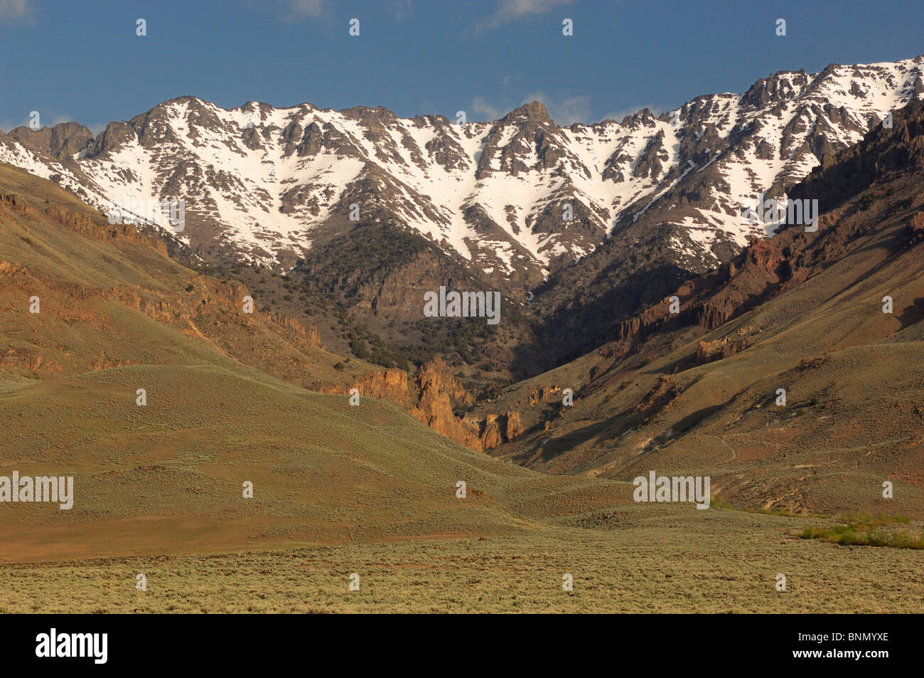 Steens Mountain Fields South Eastern Oregon Oregon USA rocks landscape ...