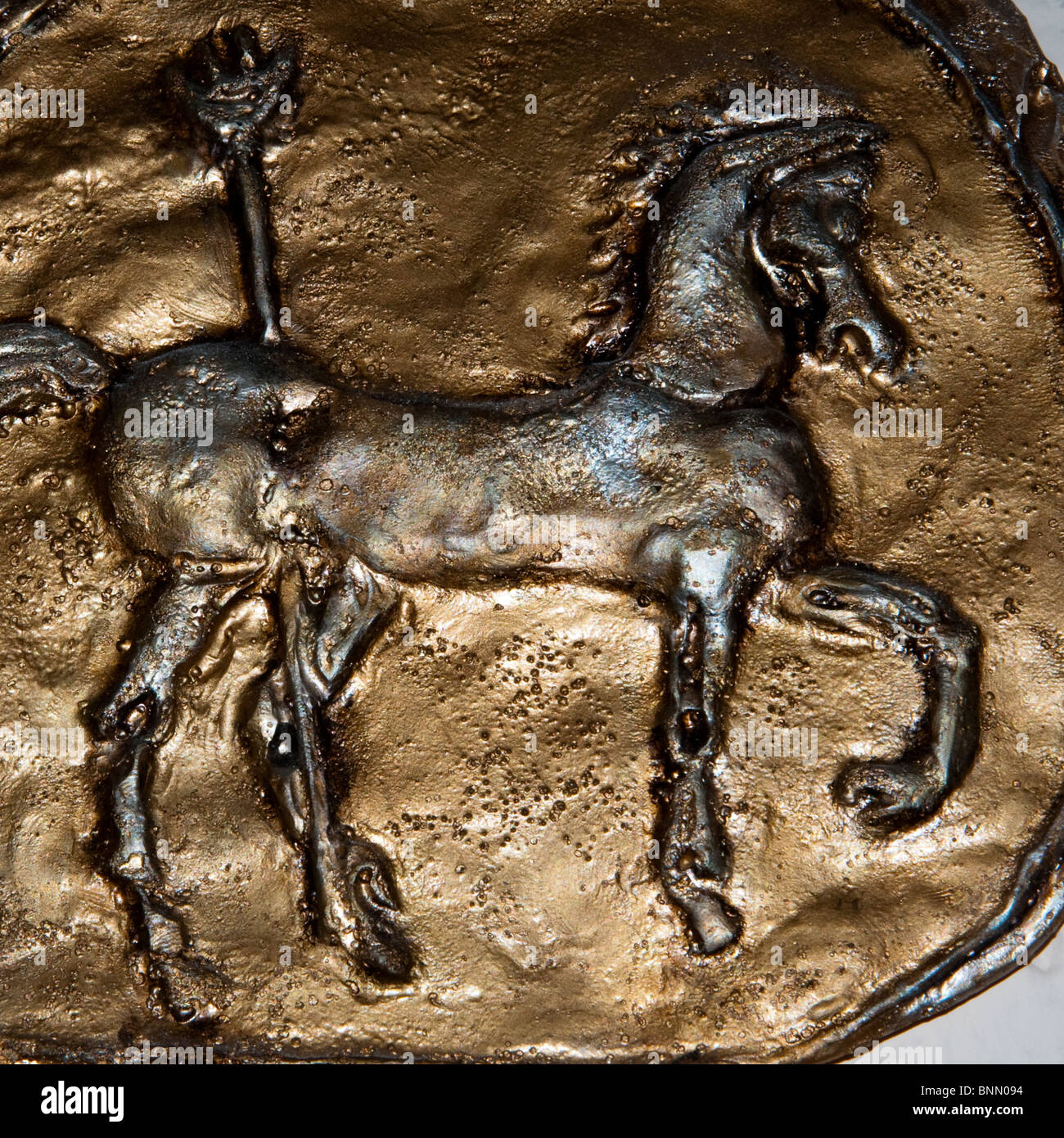 Carthaginian coin from ancient Rusadir, 1st century BC, Archaeological ...