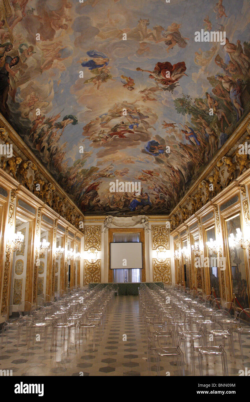 Palace Medici Ricciardi, interior, Florence, Italy Stock Photo - Alamy