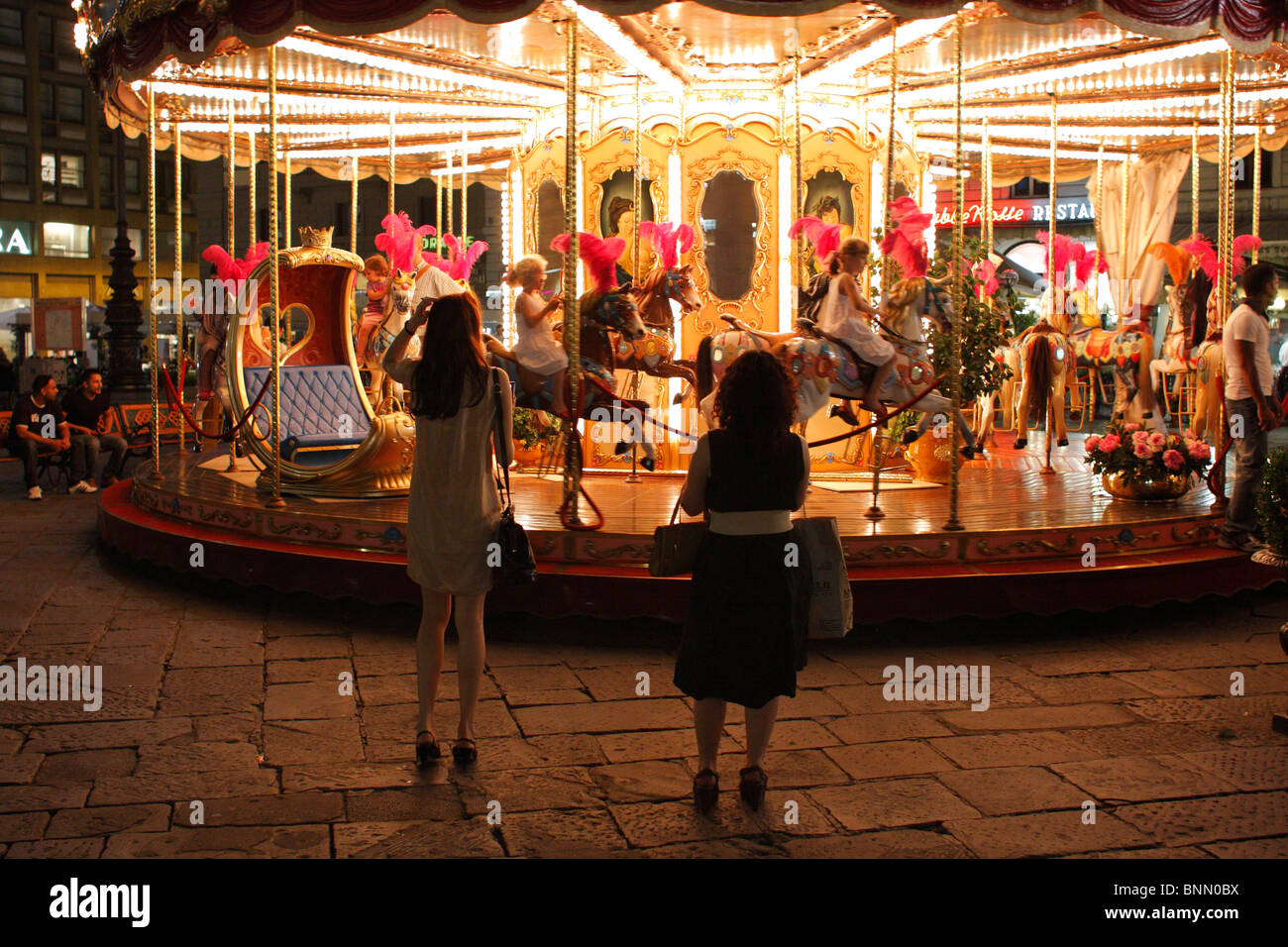 Carousel merry hi-res stock photography and images - Alamy