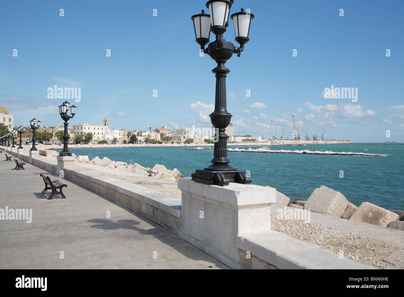Seafront, Bari, Puglia, Italy Stock Photo - Alamy