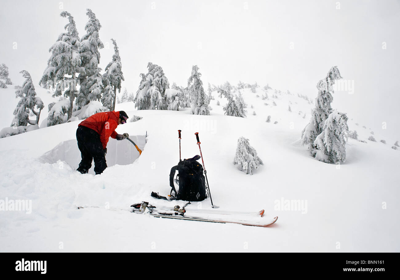 Snow pack test hi-res stock photography and images - Alamy