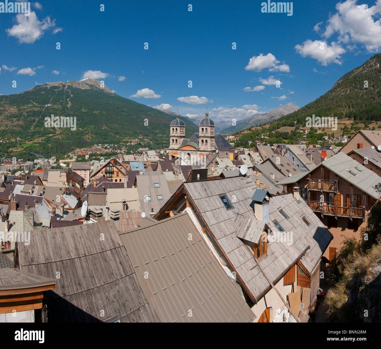 Cité Vauban Briancon Hautes-Alpes France City Village Summer Mountains ...