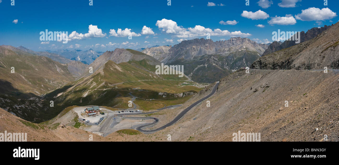 Col du Galibier Les Granges du Galibier Hautes-Alpes France Landscape ...