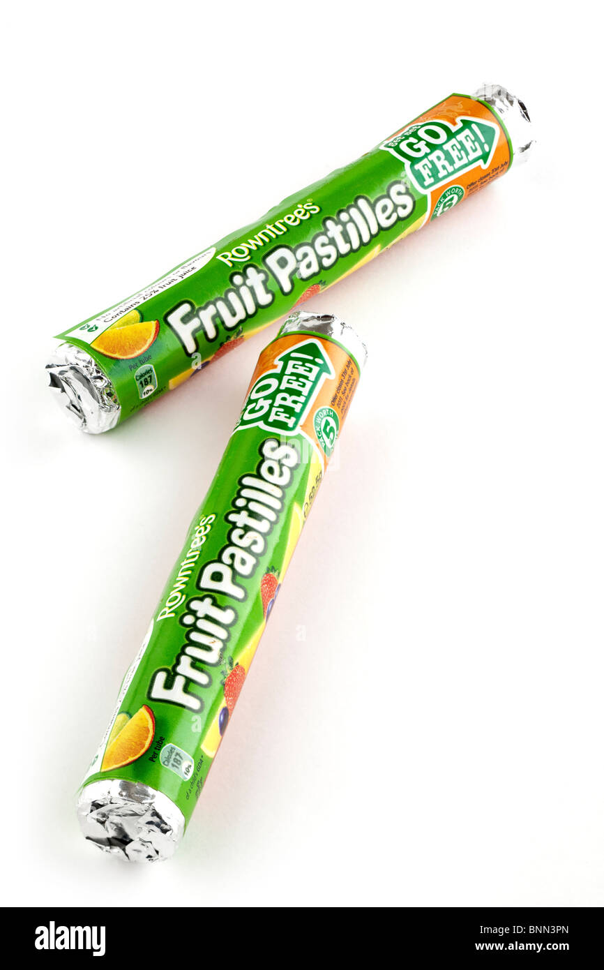 Fruit pastilles sweets Cut Out Stock Images & Pictures - Alamy