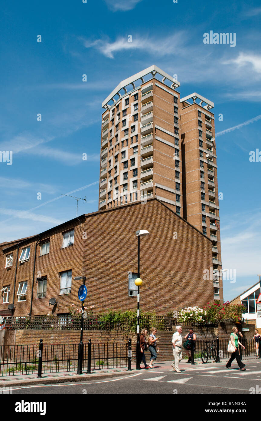 Housing estate London, E2, England, UK Stock Photo - Alamy