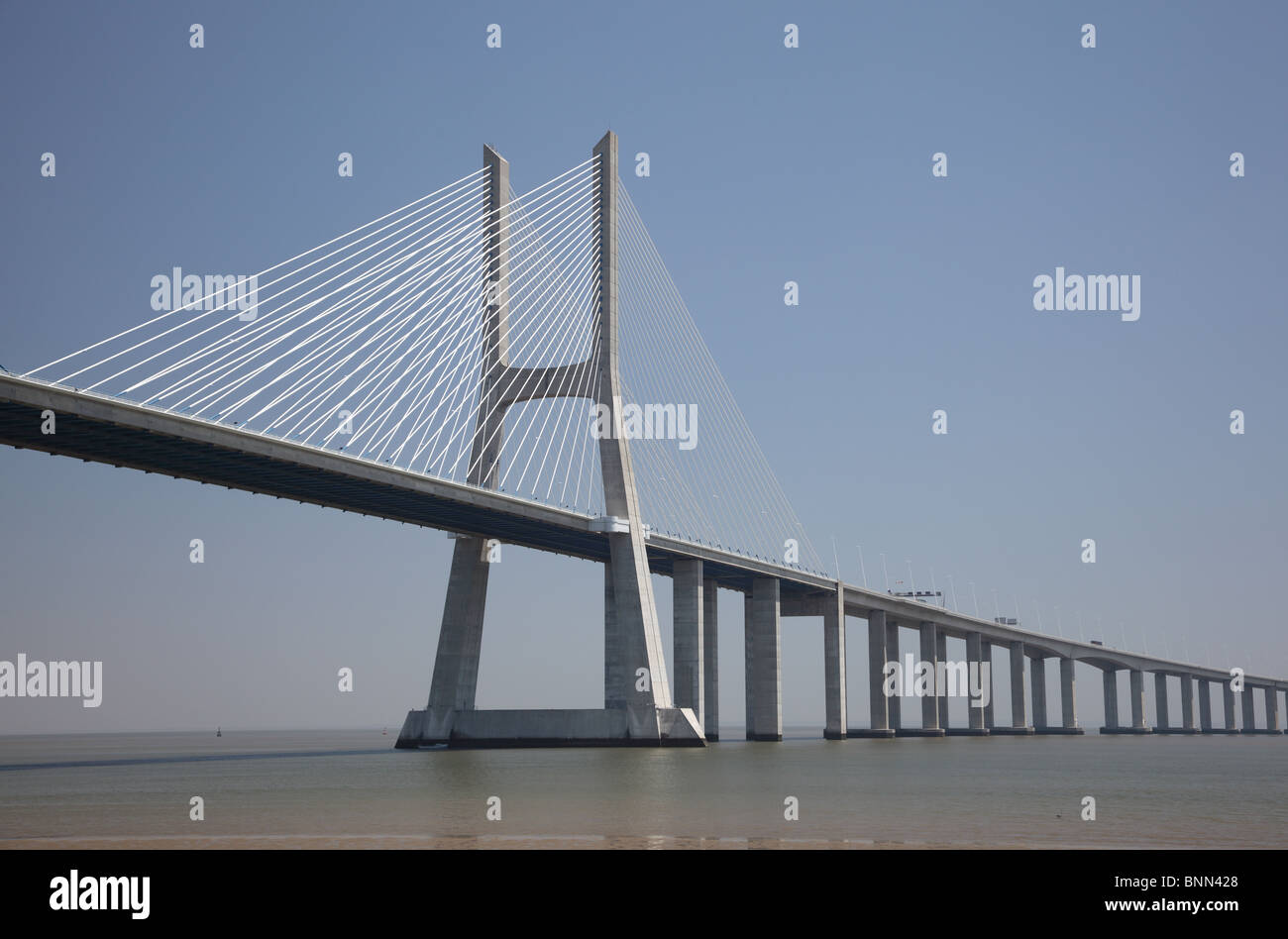 Vasco da gama bridge tejo river hi-res stock photography and images - Alamy
