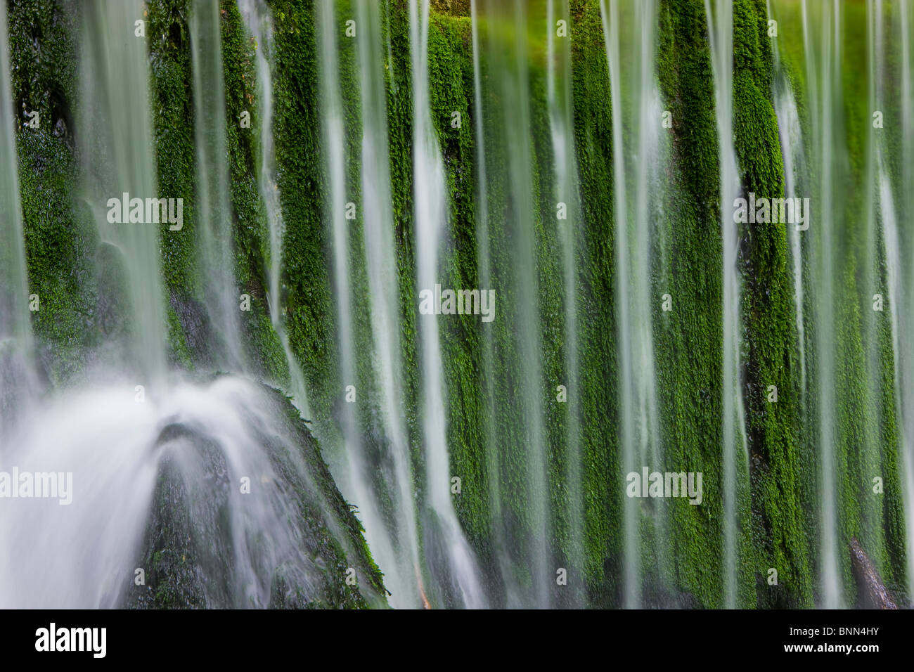 Cascade des Planches France law waterfall rock cliff tuff stone ...