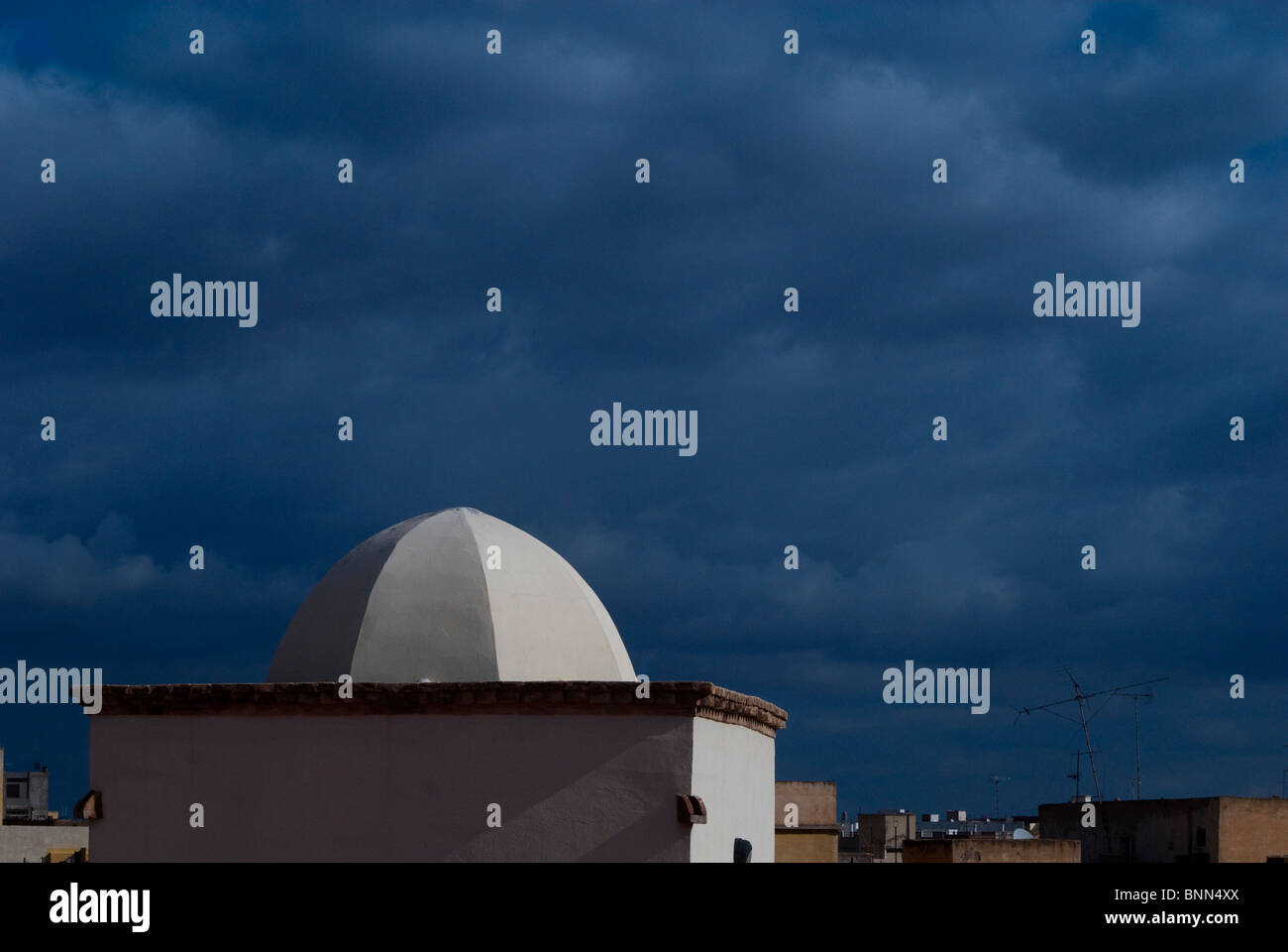 Traditional rooftop dome, Oujda, Oriental region, Morocco Stock Photo ...