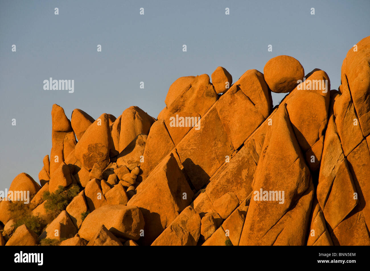 Joshua Tree National Park landscape stones rocks formation monzonite ...