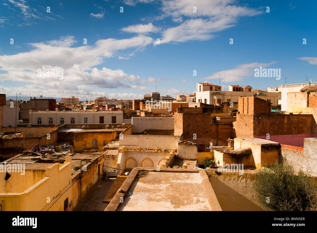 City view, Oujda, Oriental region, Morocco Stock Photo - Alamy