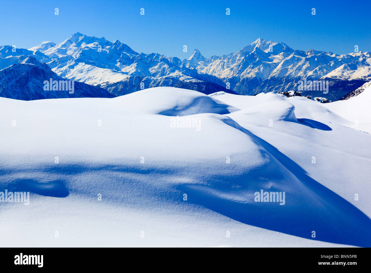 Mischabel mountain group hi-res stock photography and images - Alamy