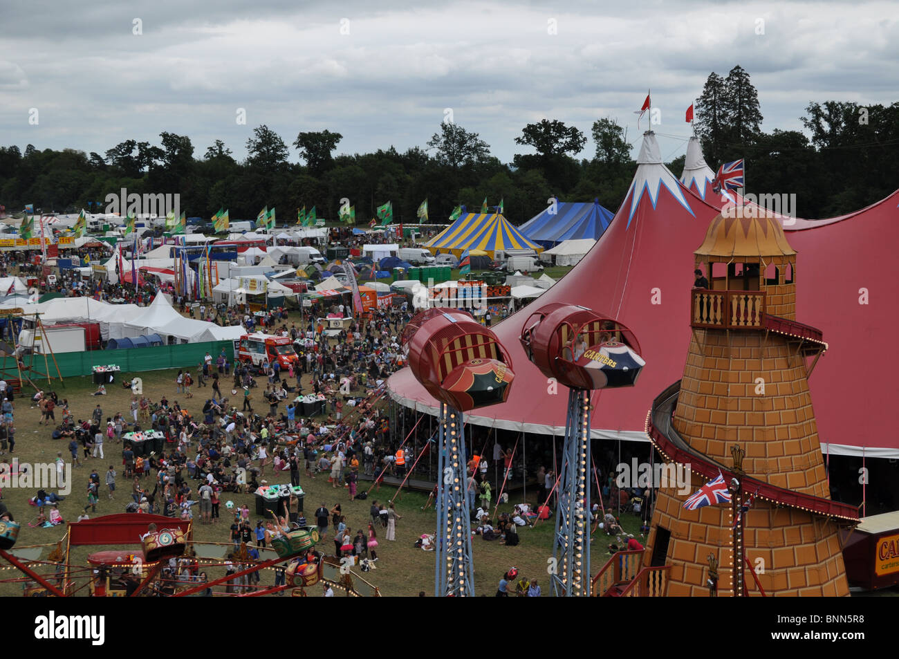 Womad 2010 Site Stock Photo - Alamy