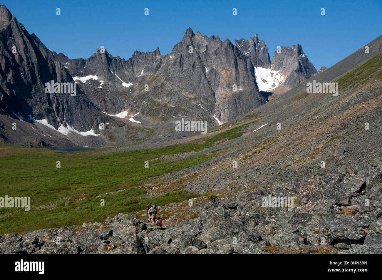 Mount Monolith Tombstone Territorial Park Yukon Canada landscape ...