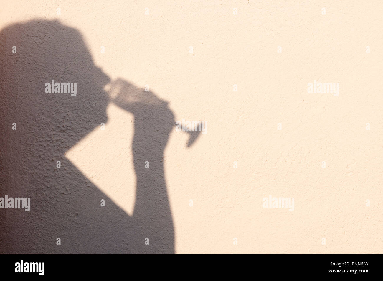 Lady drinking wine silhouette hi-res stock photography and images - Alamy