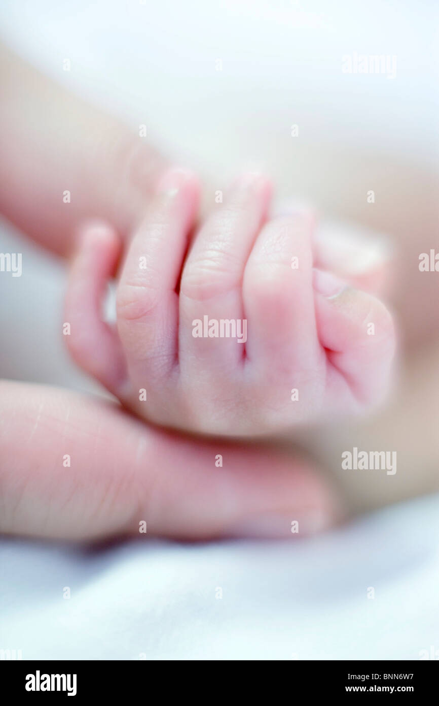 Premature baby's hand Stock Photo - Alamy