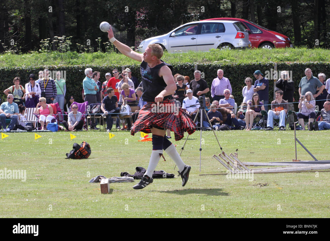 Highland games stone hi-res stock photography and images - Alamy