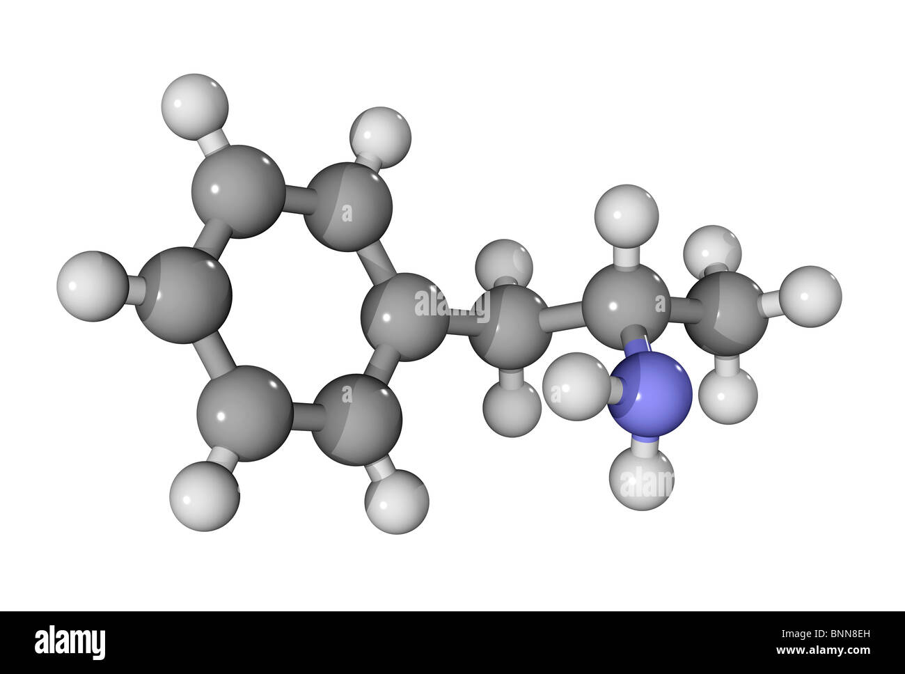 Amphetamine drug, molecular model Stock Photo - Alamy