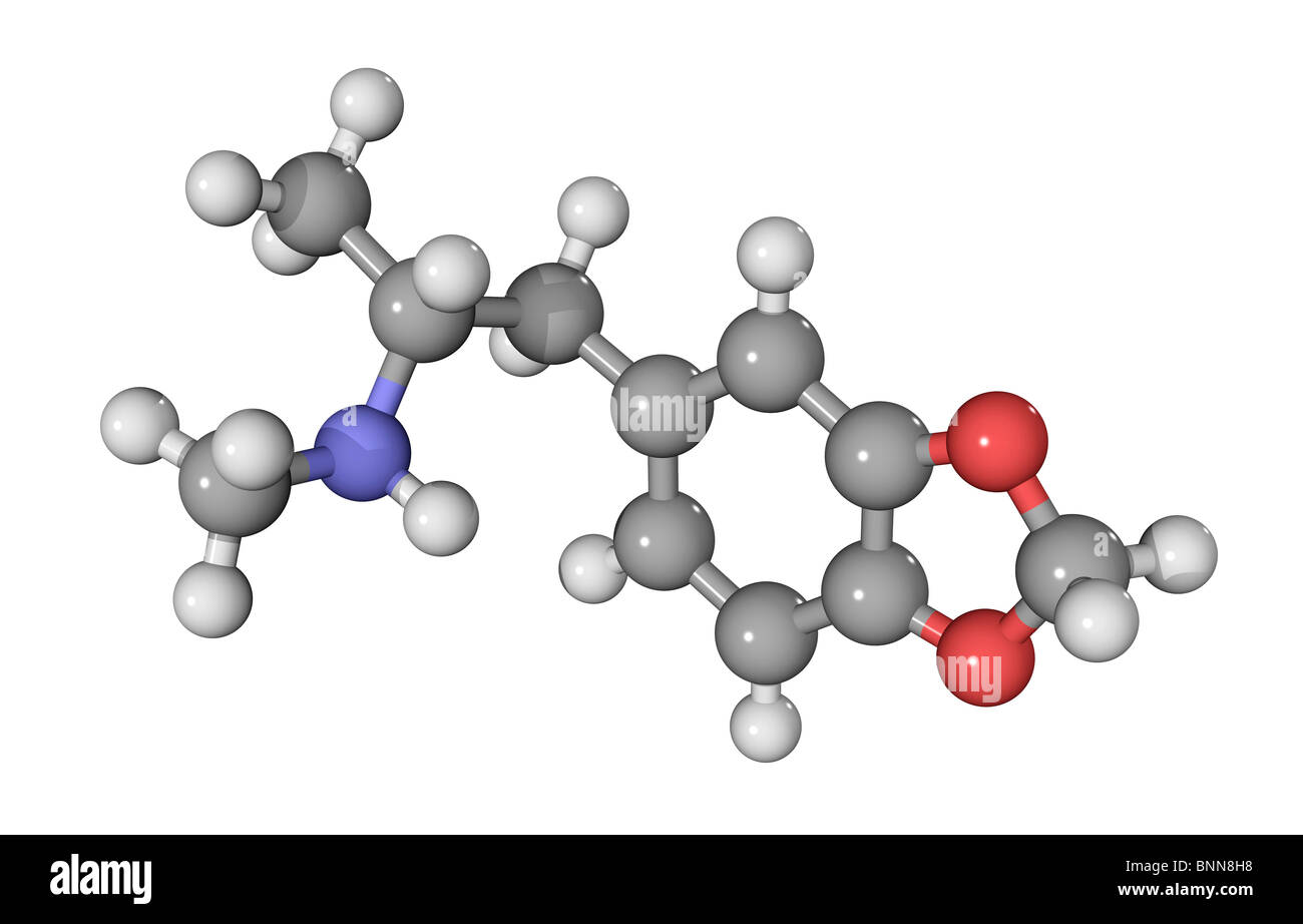 MDMA drug molecule Stock Photo - Alamy