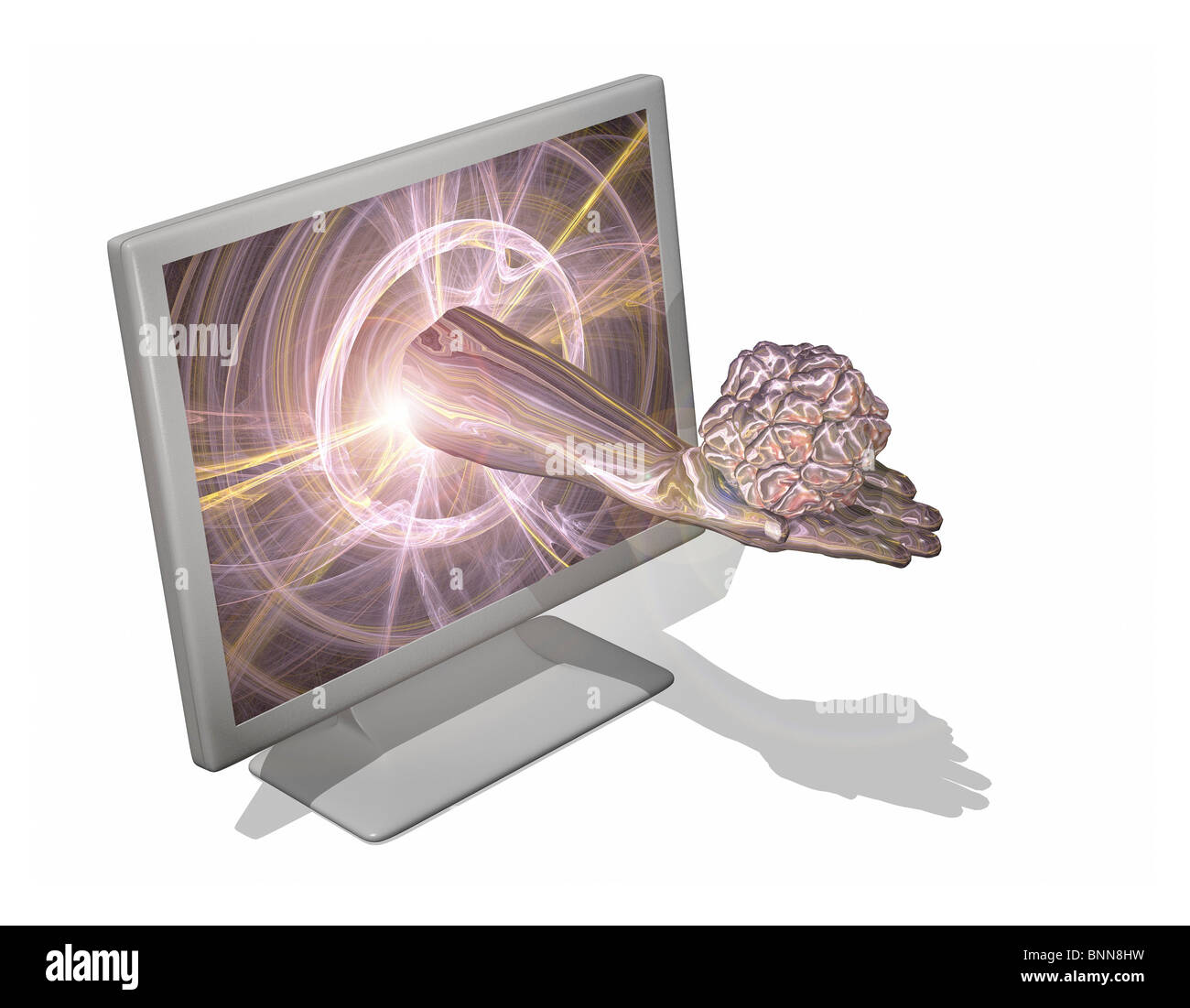 Computer virus, conceptual artwork Stock Photo - Alamy