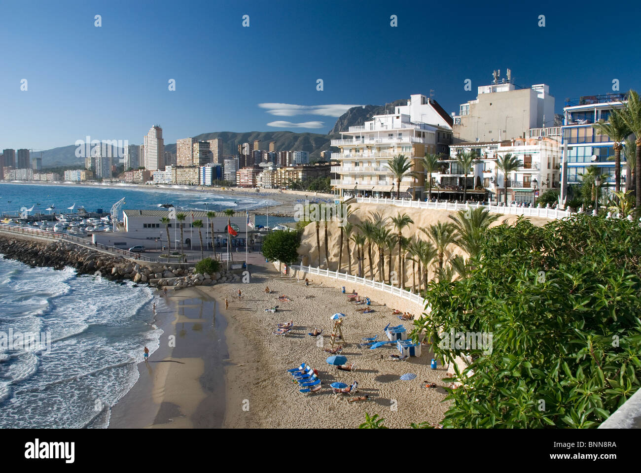 Benidorm beaches hi-res stock photography and images - Alamy
