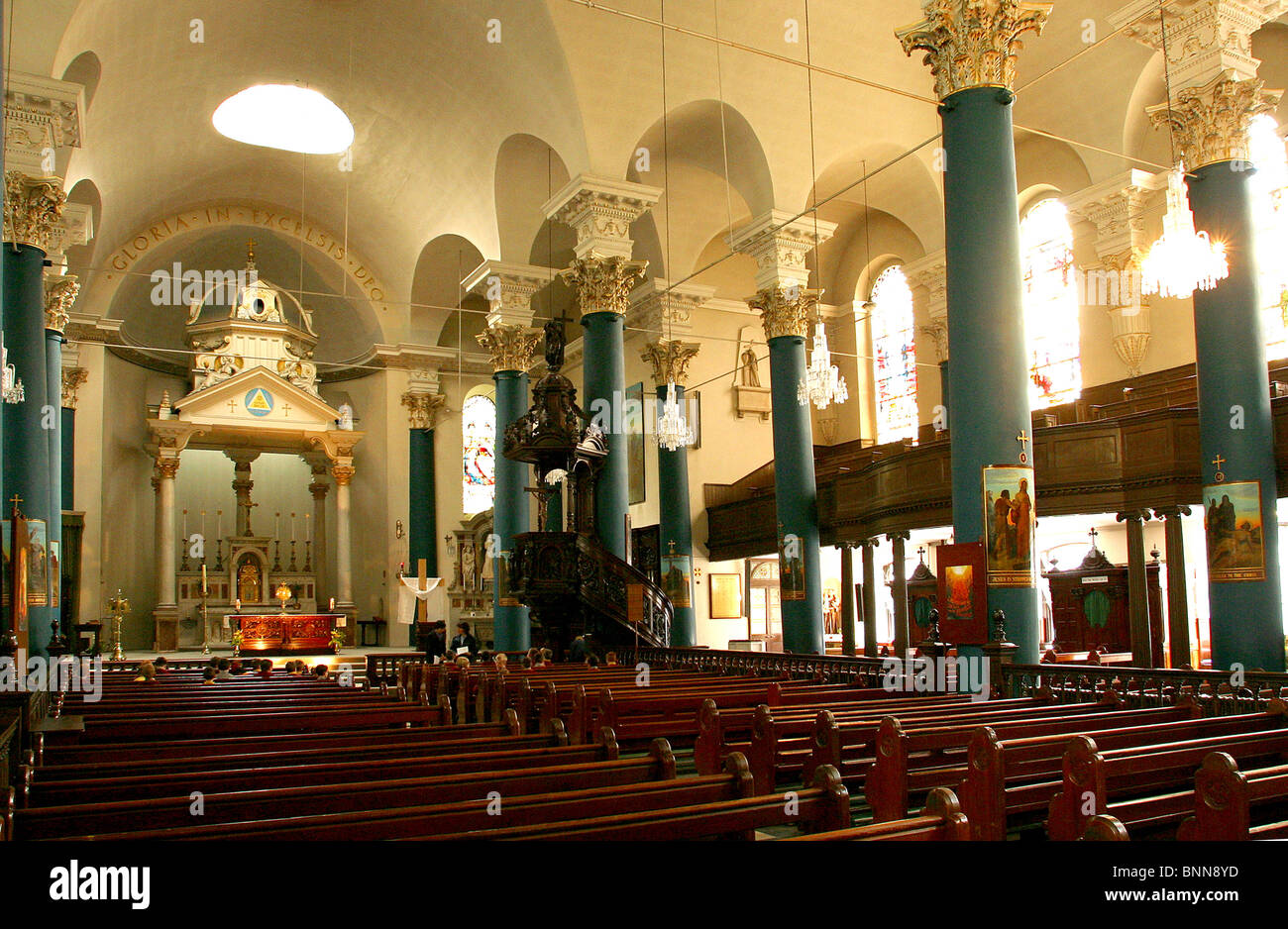 Ireland, Waterford, Catholic Cathedral of Most Holy Trinity interior ...
