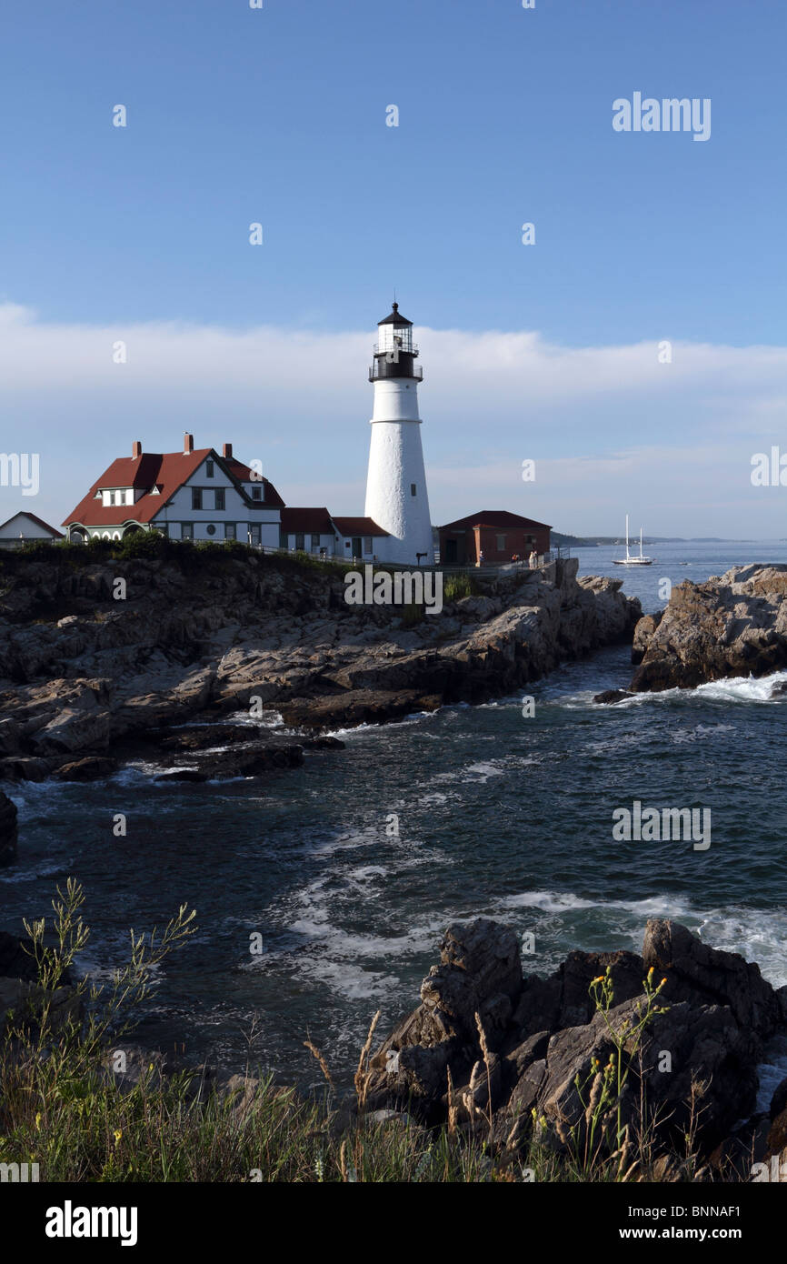 Portland head lighthouse oldest lighthouse hi-res stock photography and ...