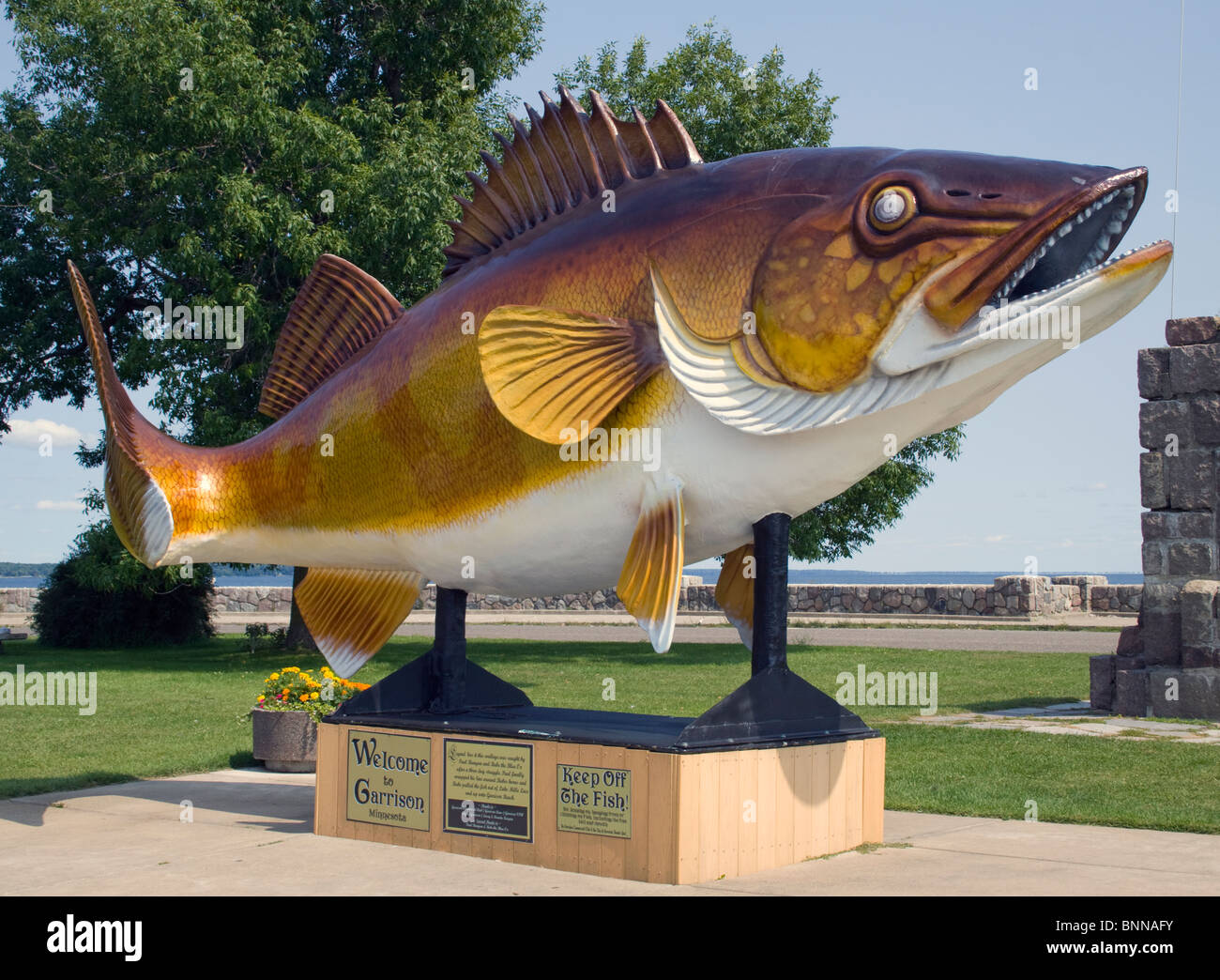 Garrison, Minnesota proudly claims the title of “Walleye Capital of the ...