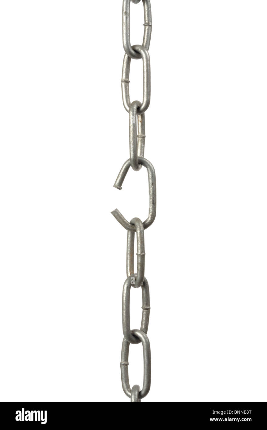 Broken chain hi-res stock photography and images - Alamy