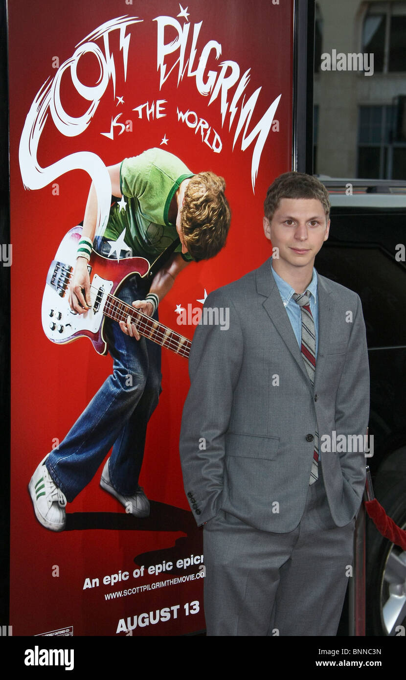 MICHAEL CERA SCOTT PILGRIM VS. THE WORLD WORLD PREMIERE LOS ANGELES ...