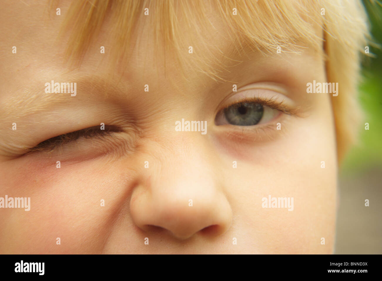 Close up of child boy eye Stock Photo - Alamy
